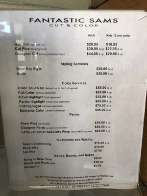 Fantastic sams near me store