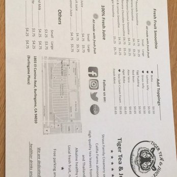 Tiger Tea & Juice - 593 Photos & 300 Reviews - Coffee & Tea - 1803 El ...