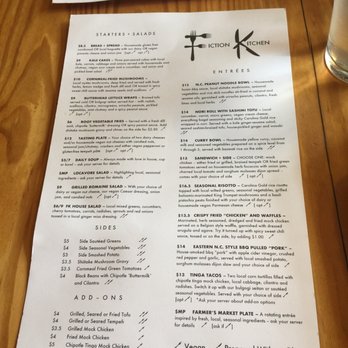 The Fiction Kitchen - 425 Photos & 478 Reviews - Vegan - 428 S Dawson ...