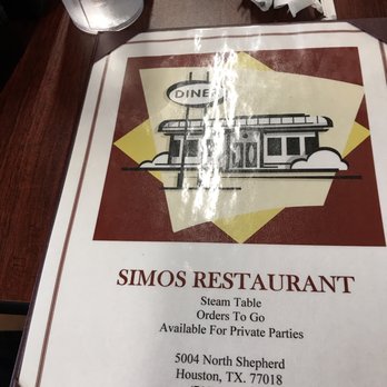 Simos Diner - 87 Photos & 55 Reviews - Diners - 5004 N Shepherd Dr ...