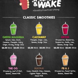 Shake & Wake - 26 Photos & 28 Reviews - Juice Bars & Smoothies - 1490 N ...