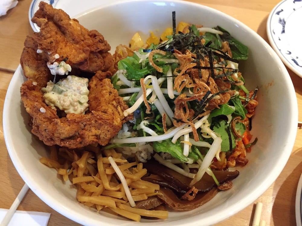 fried chicken bowl